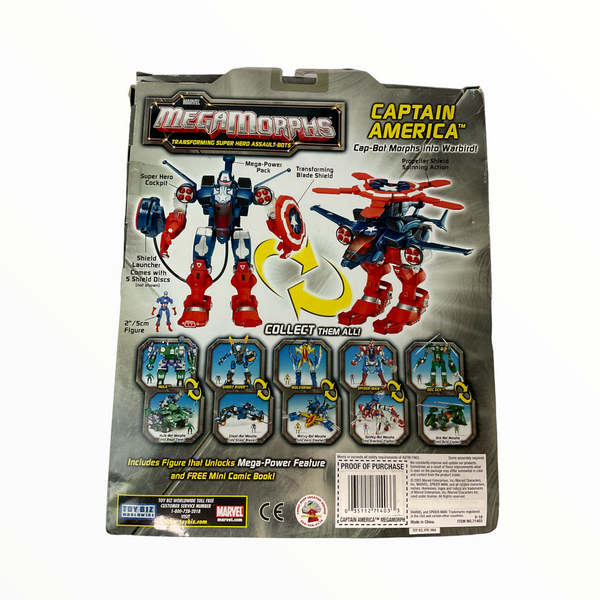 Marvel Mega | Morphs | Series 2 | Captain America - Retroversetoys