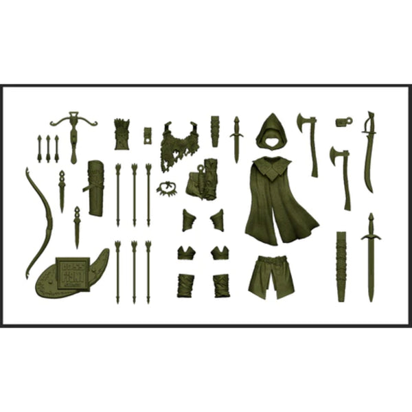 Character Builder Kit - Adventurer Green - Retroversetoys