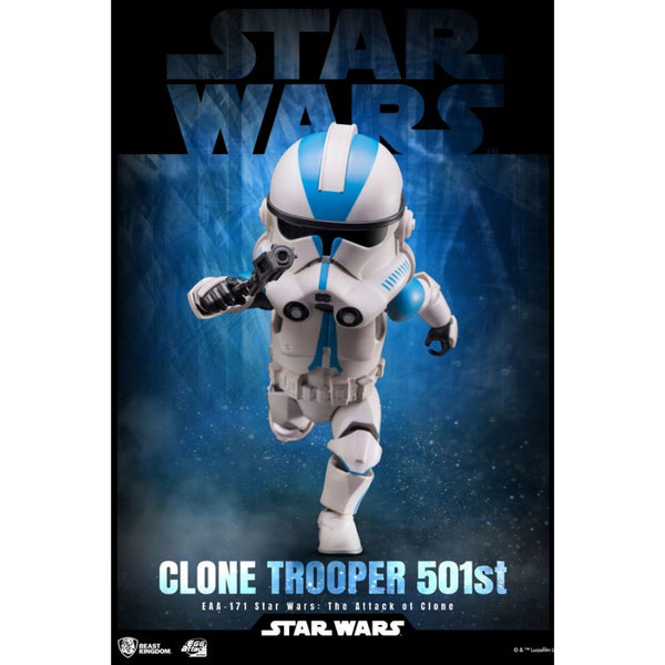 Star Wars Clone Trooper 501st Action Figure - Retroversetoys