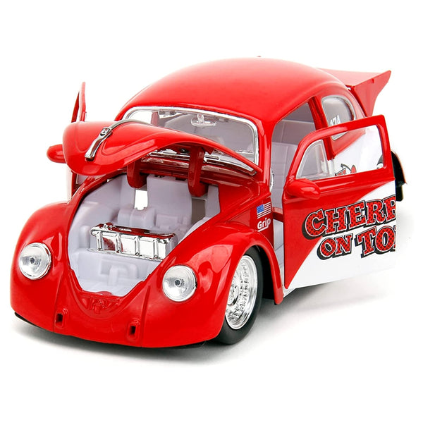 Punch Buggy Slug Bug 1:24 1959 Volkswagen Drag Beetle Die-Cast Car ...