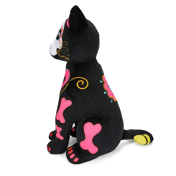 Día De Los Muertos 13" Glow-In-The-Dark Cat Plush By Kidrobot ...