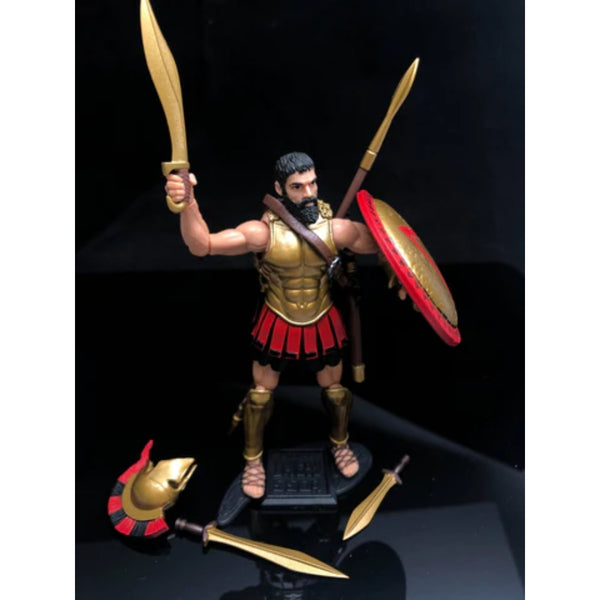Vitruvian H.A.C.K.S. Action Figure: Leonidas V2 & Lunchbox - Retroversetoys