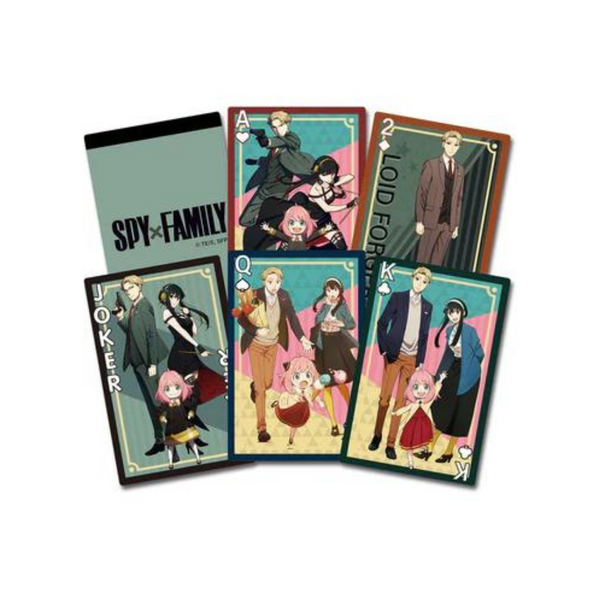 Spy X Family - Forger Family Playing Cards - Retroversetoys