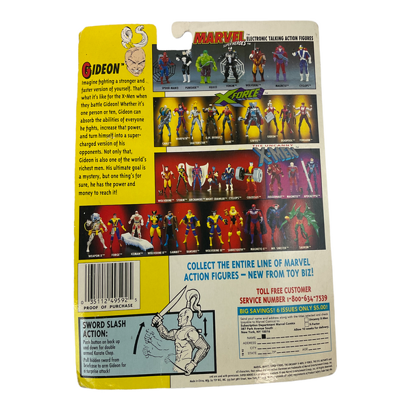 Toy Biz Marvel X-Men X-Force Gideon Action Figure 5.25 Inches ...
