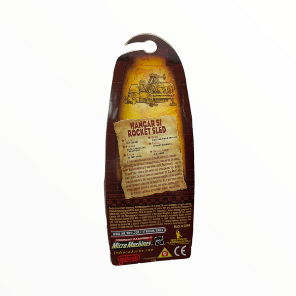 Indiana Jones | Hangar 51 | Rocket SLED | 3 Inch | Titanium Series ...