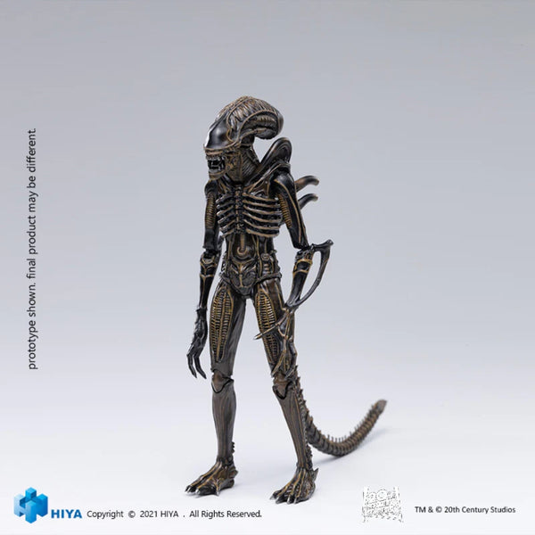 Hiya Toys Aliens: Brown Alien Warrior 1:18 Scale Action Figure ...
