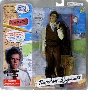 NAPOLEON DYNAMITE | IN PROM SUIT | Action Figure | Display Base | Sound ...